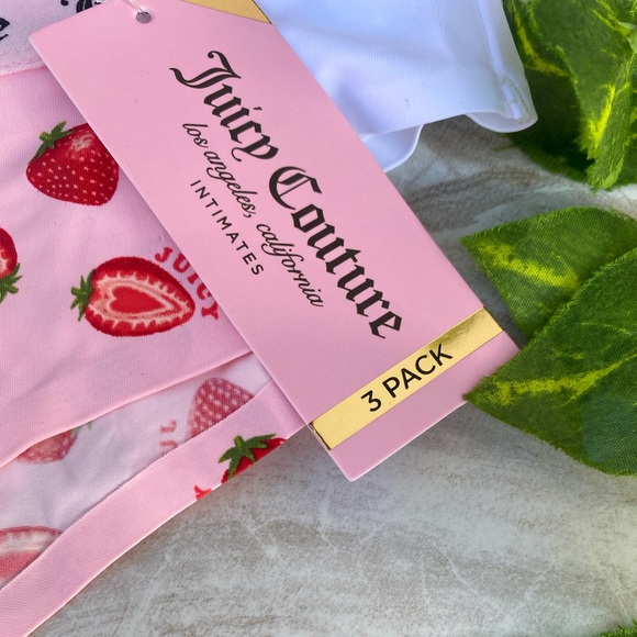 Juicy Couture | Intimates & Sleepwear | Juicy Couture Strawberry Panty ...
